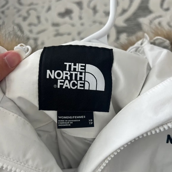 The North Face | Jackets & Coats | The North Face White Parka Jacket ...